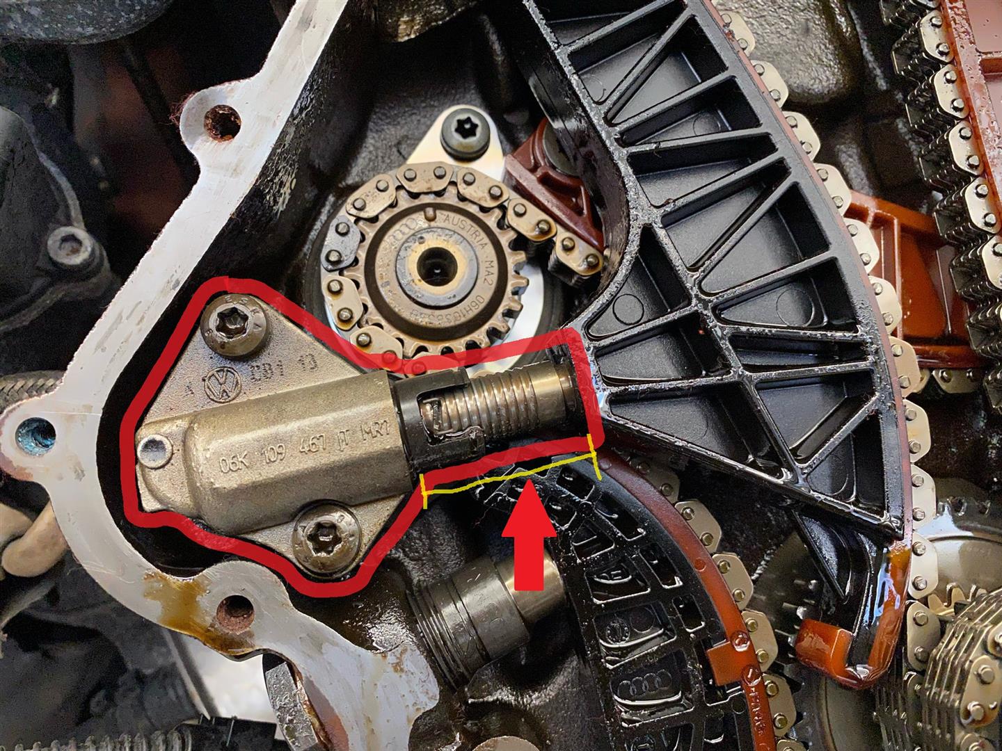 Stretched Timing Chain On Audi Volkswagen 2.0 - MINHS Automotive